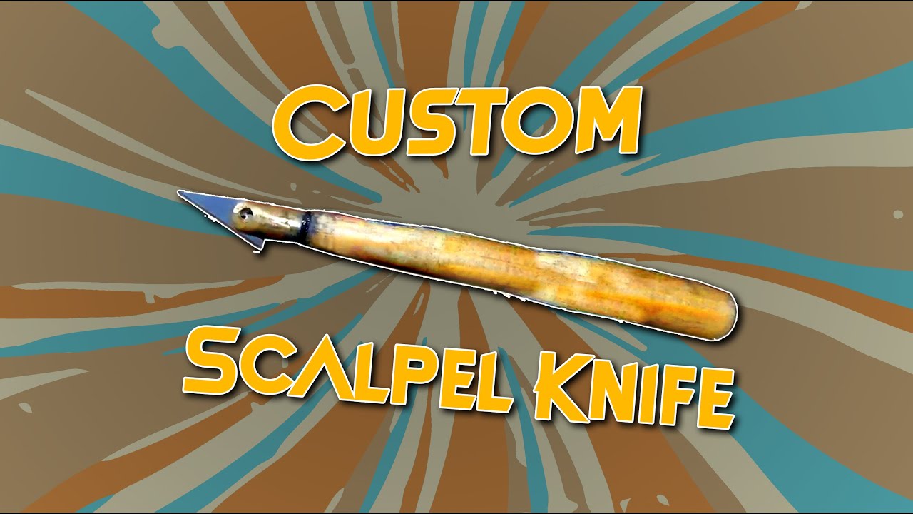 DIY Scalpel Craft | Crafting a Custom Scalpel for Your Creative ...