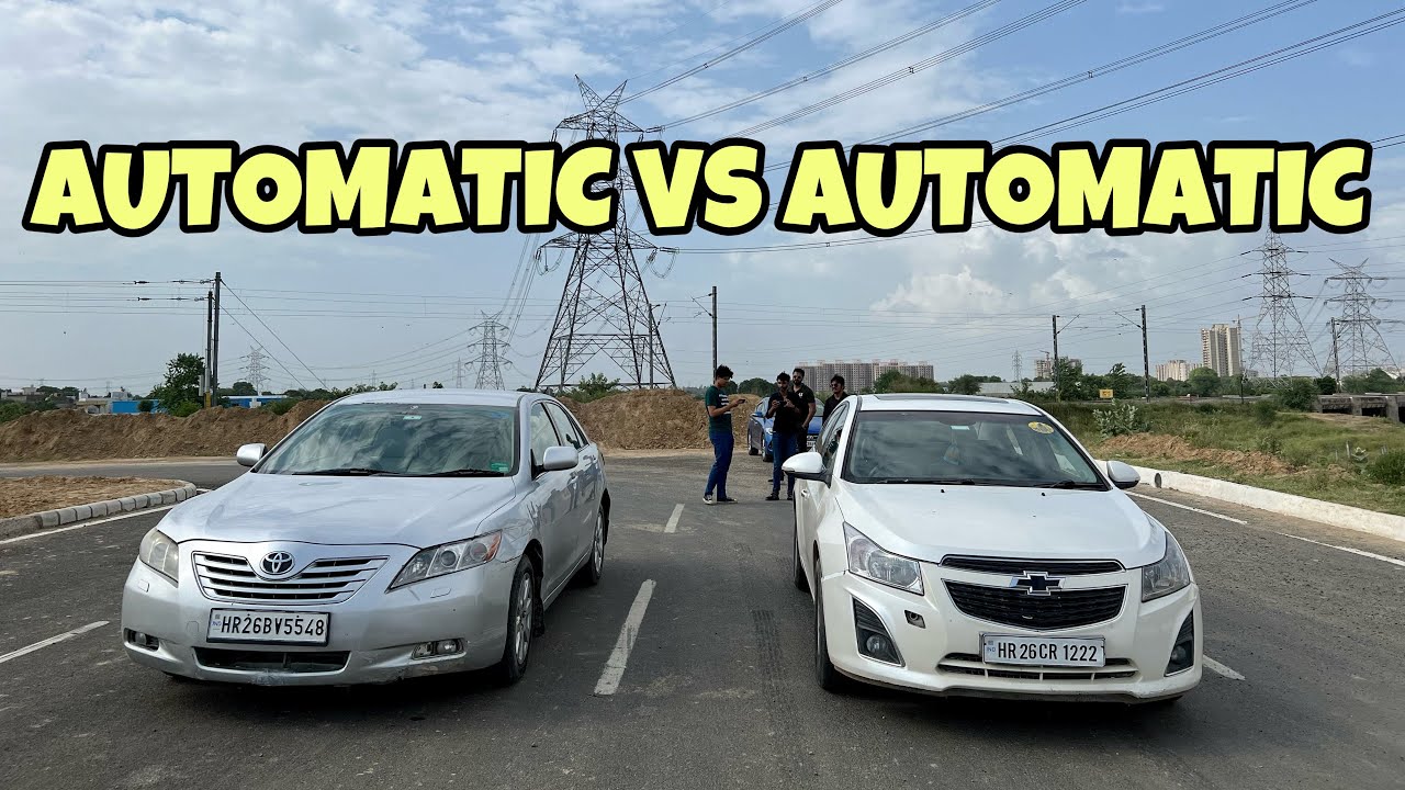 TOYOTA CAMRY VS CHEVROLET CRUZE DRAG RACE🚀 - YouTube