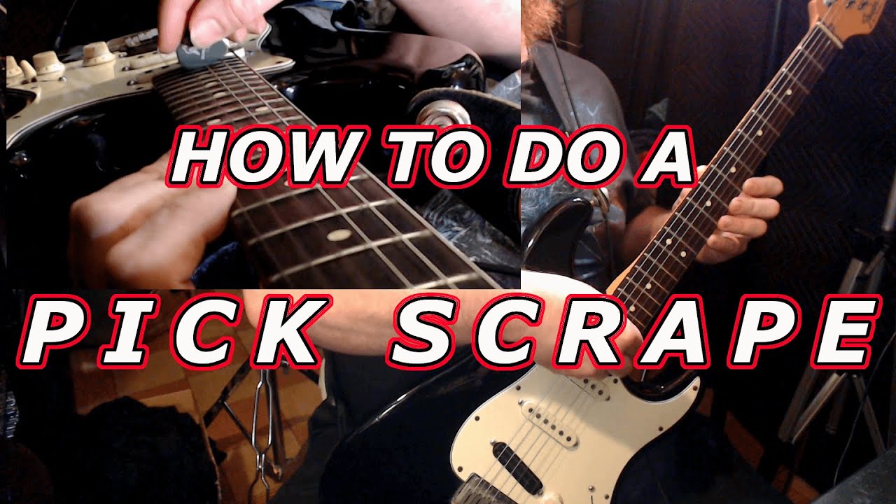 GTR 4 NOOBS - EP. 26 - HOW TO DO A PICK SCRAPE - YouTube