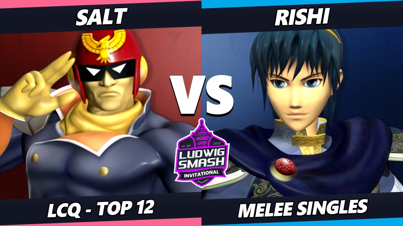 Ludwig Invitational - Salt (Captain Falcon) Vs. Rishi (Marth) SSBM ...