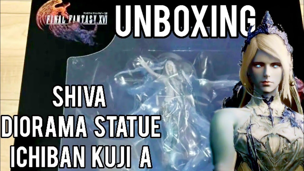 Final Fantasy XVI Shiva Diorama Statue] ichiban kuji Prize A Unboxing ...