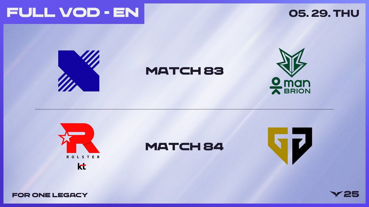 DRX vs BRO - KT vs GEN | 2025 LCK - YouTube