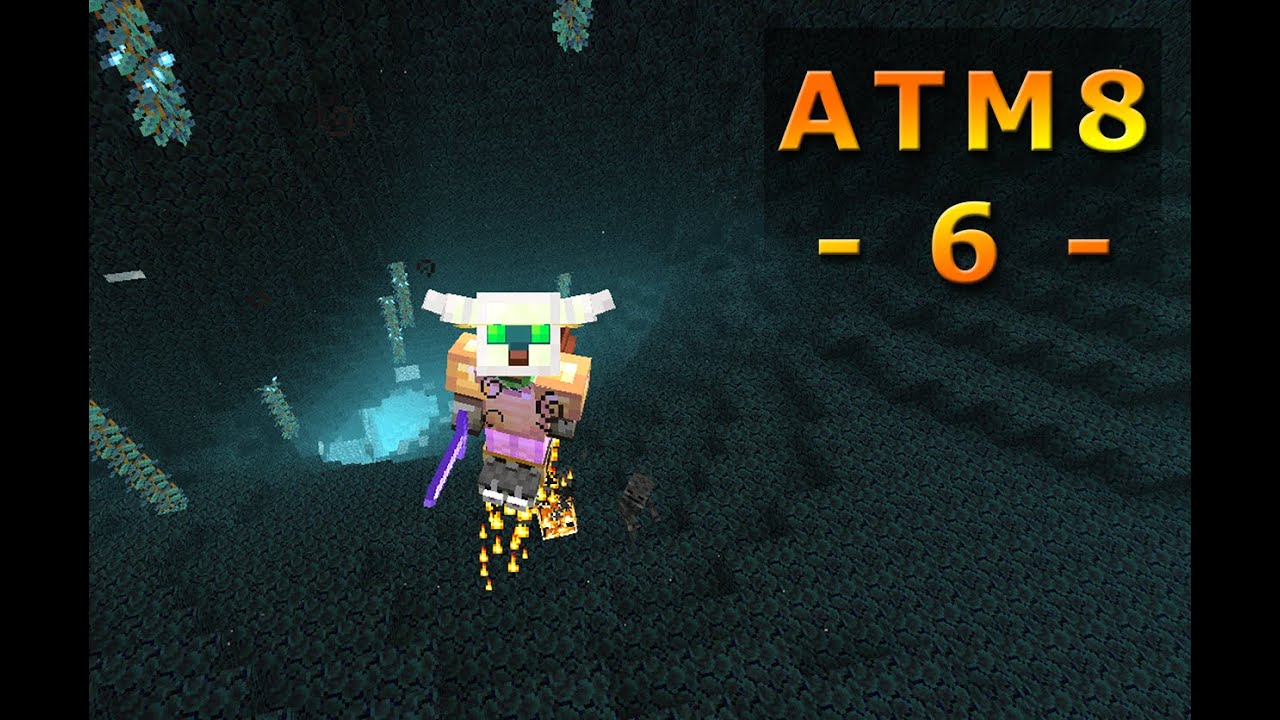 Dansk Minecraft - ATM8 - Ep. 6 - Wireless power, nye dimensioner, Allthemodium og Vibranium ores ...