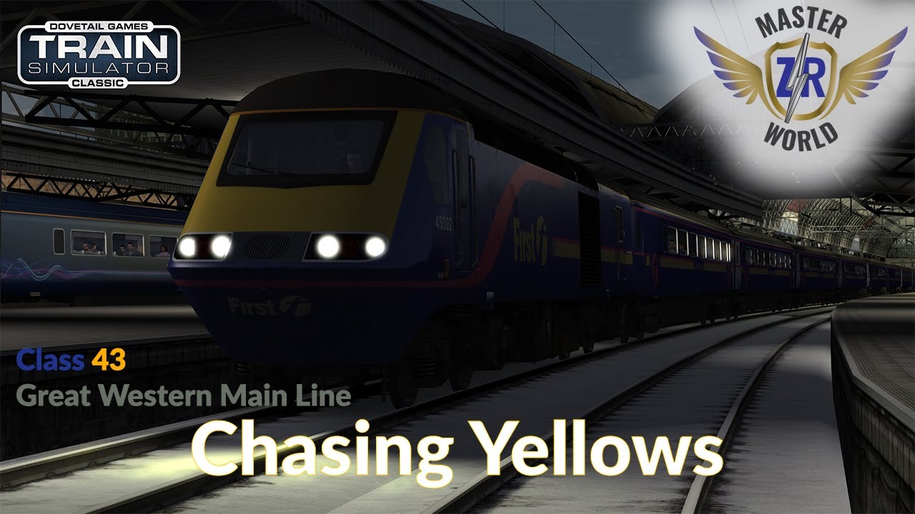 Chasing Yellows - Great Western Mainline - Class 43 - Train Simulator ...