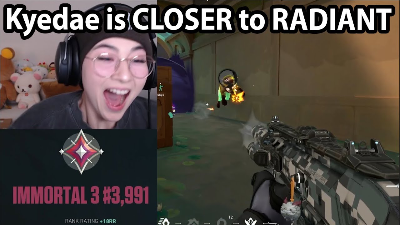 Kyedae is Now 1 RANK Away from RADIANT after her 4K Clutch... - YouTube