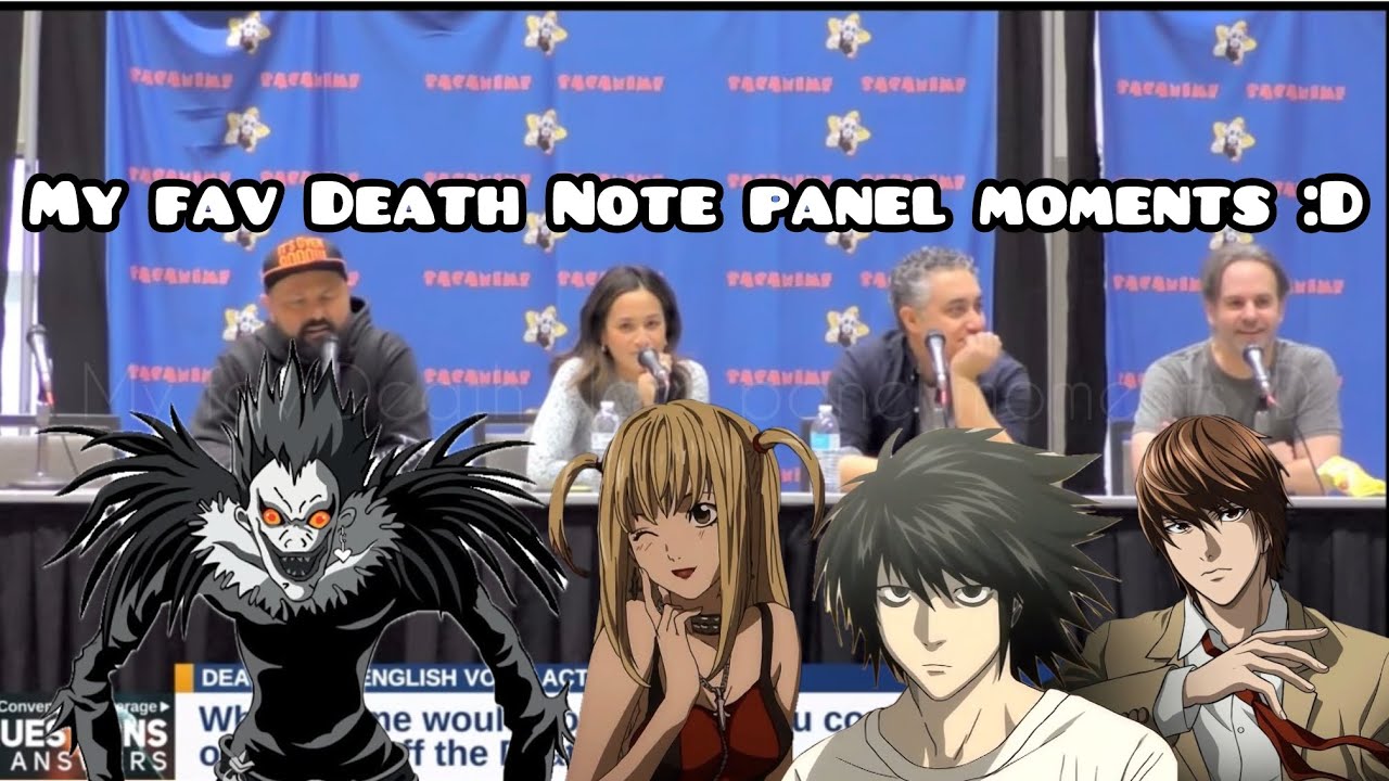 My fav Death Note panel moments :D - YouTube