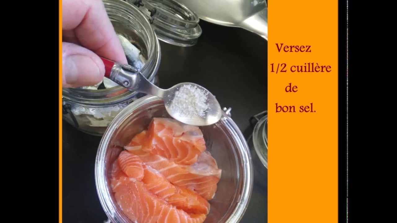 Conserve de poisson - YouTube