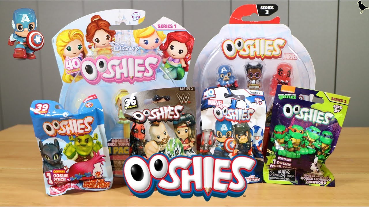 Ooshies Opening! Marvel, Dreamworks, WWE, TMNT + More! Fun Toy ...