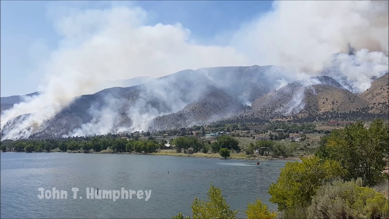 Topaz Lake Fire 2017 - YouTube