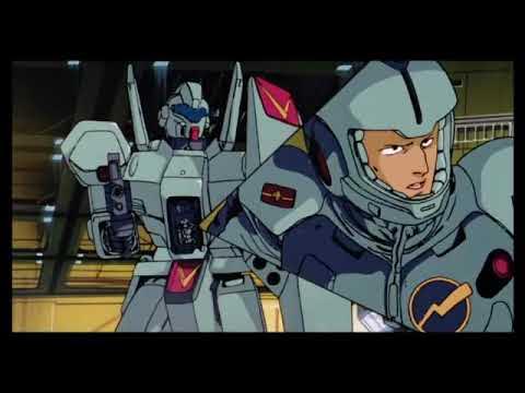 機動戦士ガンダムF91 逃げ腰のジェガン部隊 - YouTube