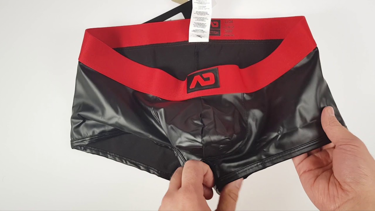 Addicted fetish rub boxer red adf49 - YouTube