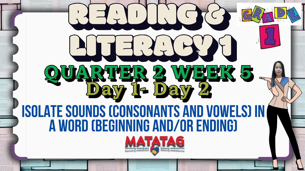 GRADE 1 READING AND LITERACY 1 QUARTER 2 WEEK 5 DAY 1-2 // NOTE ...