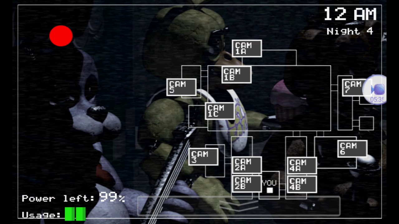 FNAF 1 (Android) - Noites 3/4 - YouTube