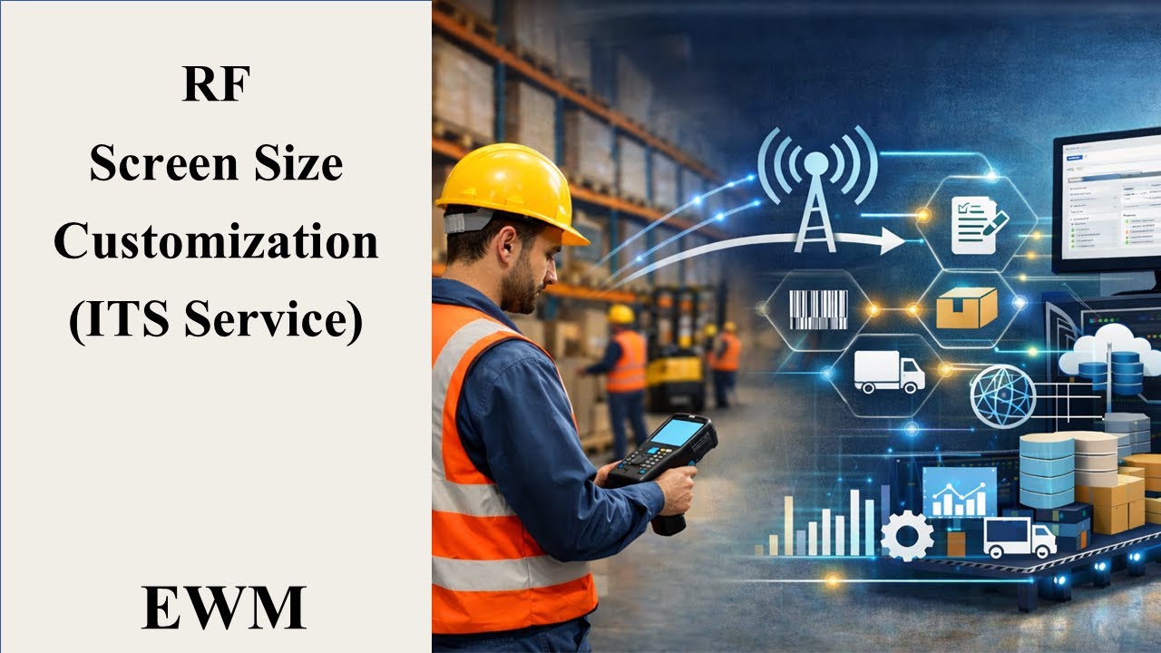 How to Change RF Screen Size in RF device || SAP EWM - YouTube