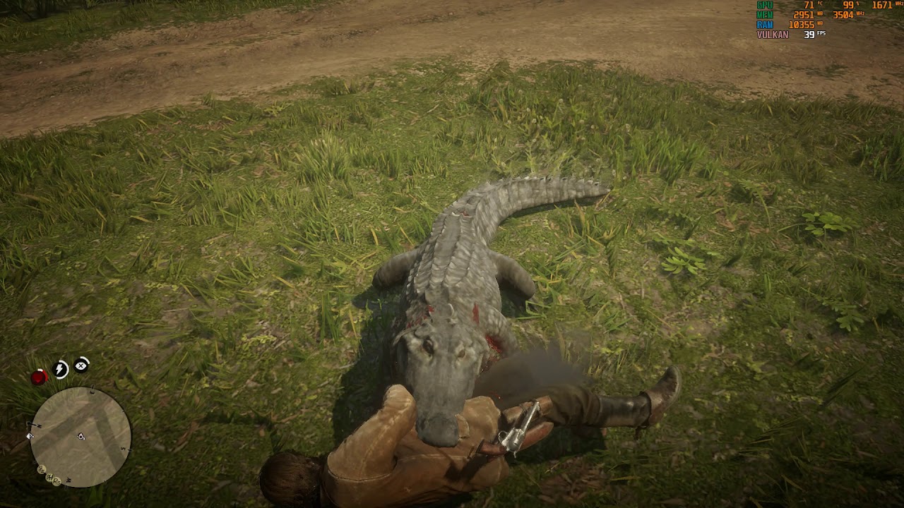 Red Dead Redemption 2 Animal attack 1050ti | red dead redemption 2 best ...