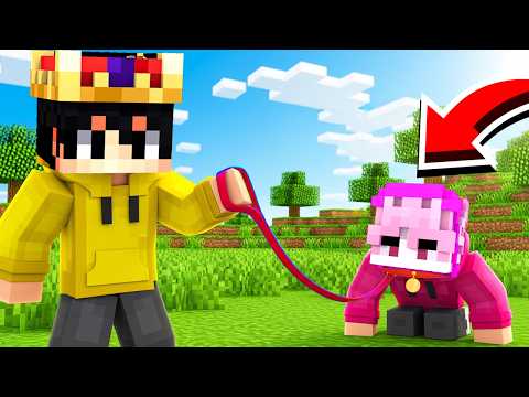 SALAK KARDEŞİMİ KÖPEK TASMASI MODU İLE Trolledim! - Minecraft
