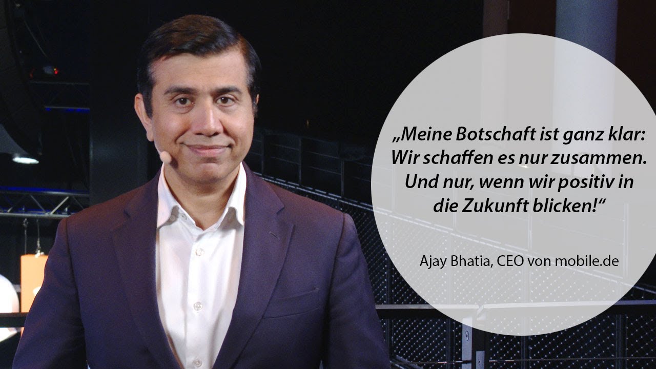 Exklusiv im Interview: mobile.de Ajay Bhatia auf der mo:re Konferenz ...