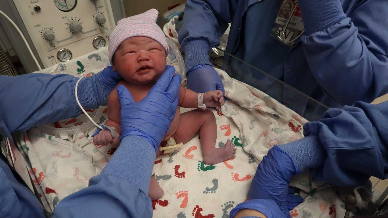 Live Birth Vlog | Elective C-Section | Meet Delilah! - YouTube