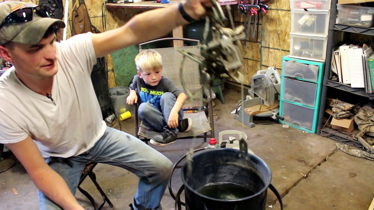 How to dye traps - YouTube