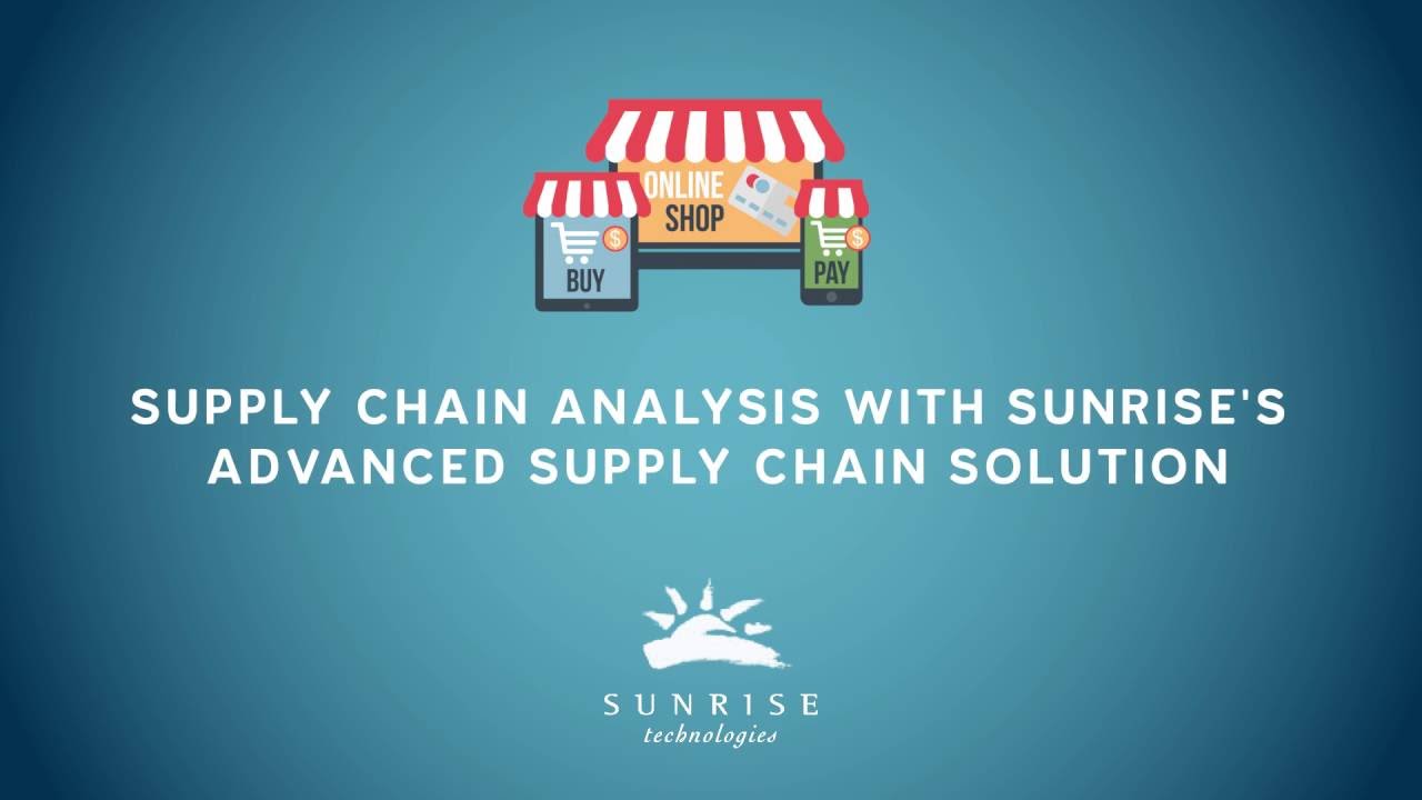 Advanced Supply Chain: Supply Chain Analysis - YouTube