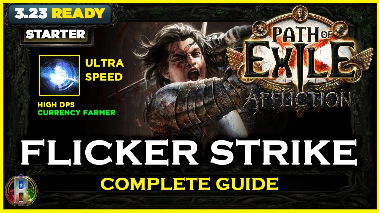 [PoE 3.23] LEAGUE STARTER - FLICKER STRIKE SLAYER - PATH OF EXILE ...