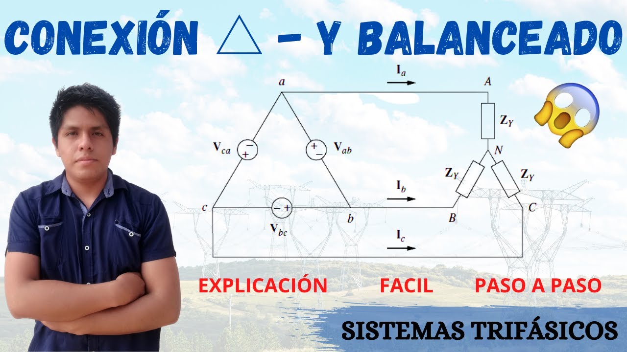 CONEXION DELTA ESTRELLA EQUILIBRADO (BALANCEADO) 💥 CIRCUITOS TRIFASICOS ...