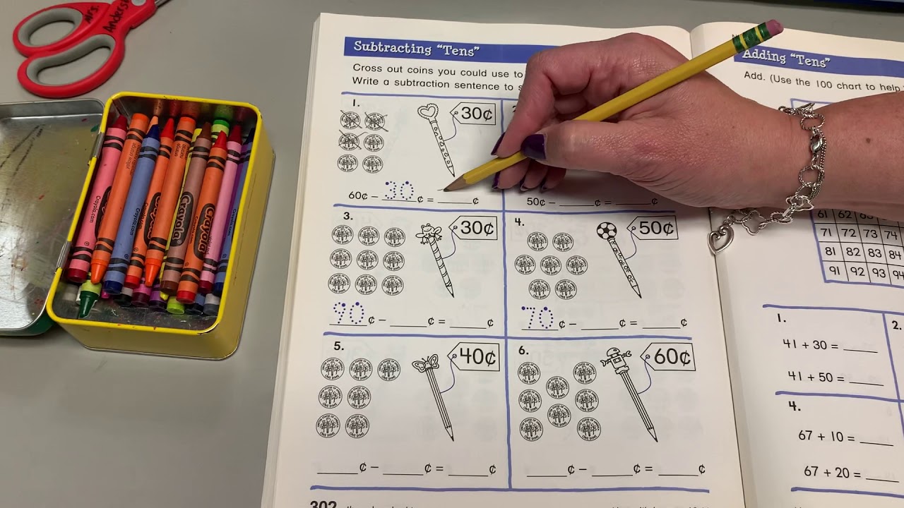 Lesson 36 First Grade Math (5/15/20) - YouTube