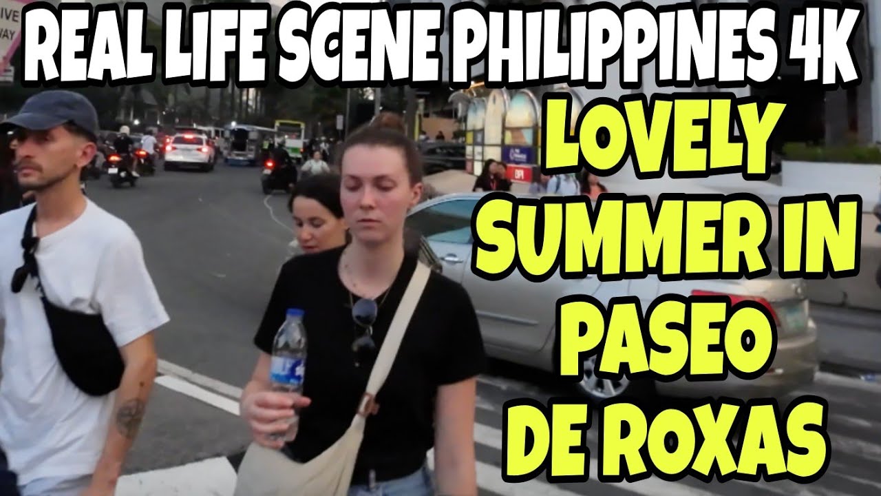 LOVELY SUMMER WITH FOREIGNERS IN MAKATI AVENUE TO PASEO DE ROXAS MAKATI ...