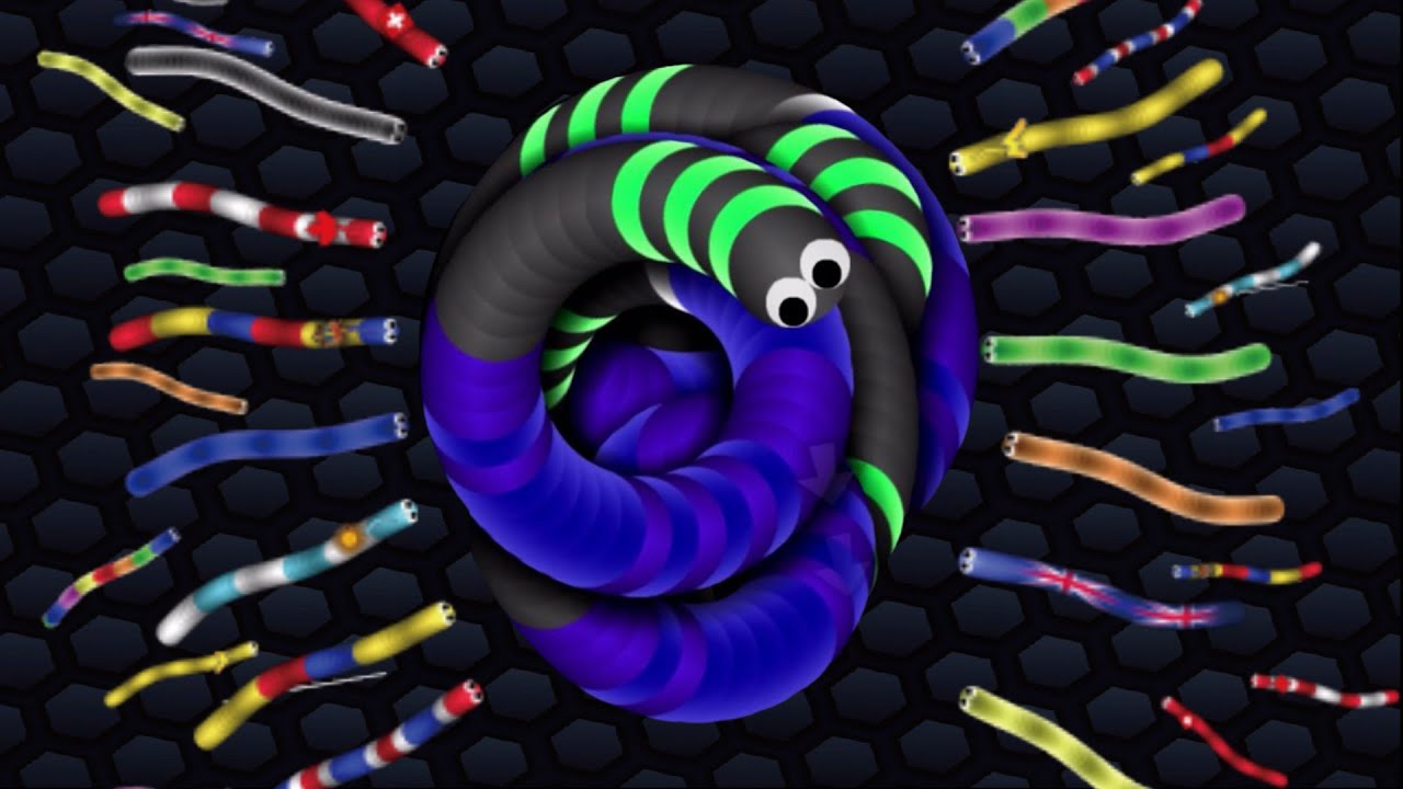 Slither.io A.I ∞ 841,000+ Score Cool vs Stupid Bots Slitherio Gameplay ...