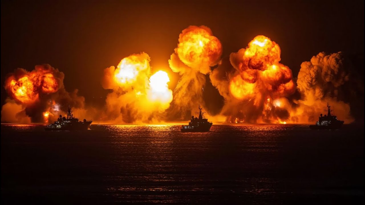 Crimea STRIKE! Russian Navy Convoy DESTROYED by Ukrainian Missiles in ...