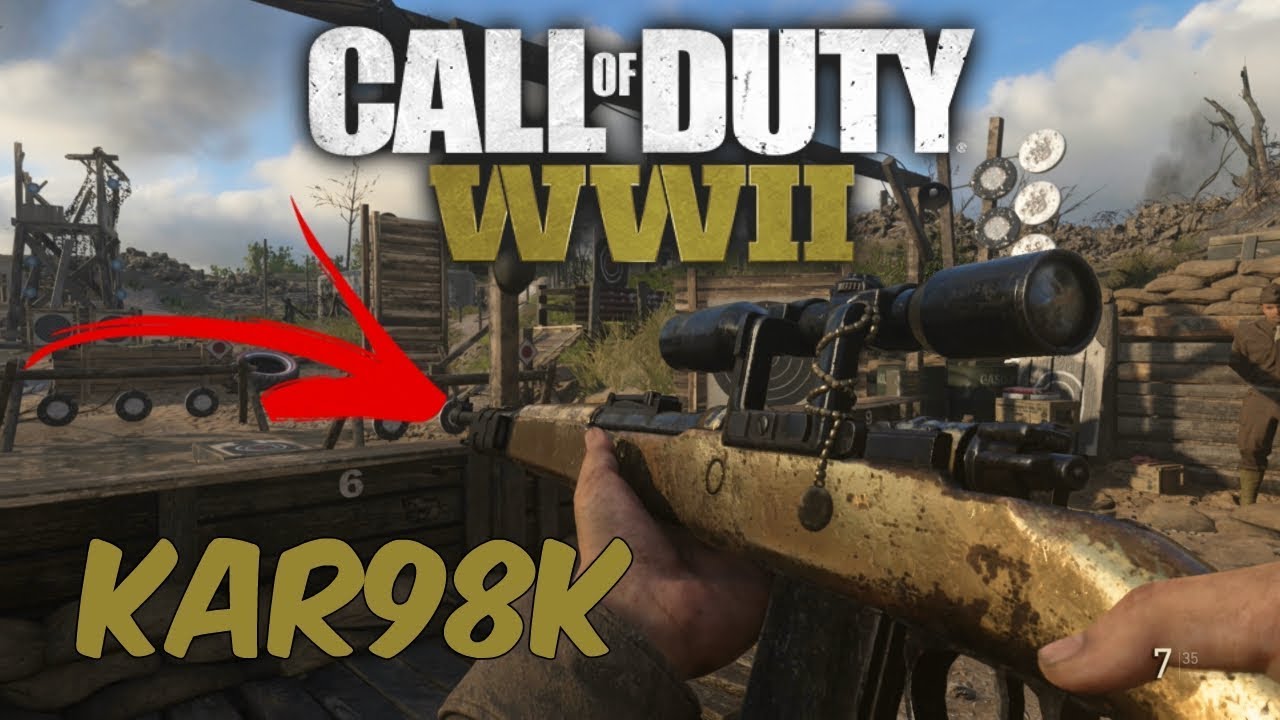 Kar98k Call of Duty WW2 - YouTube