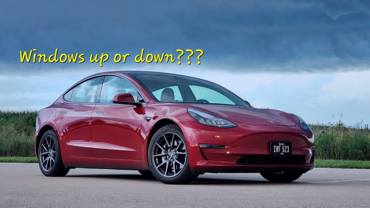 Windows up with AC or Down without, What is best for efficiency on ...