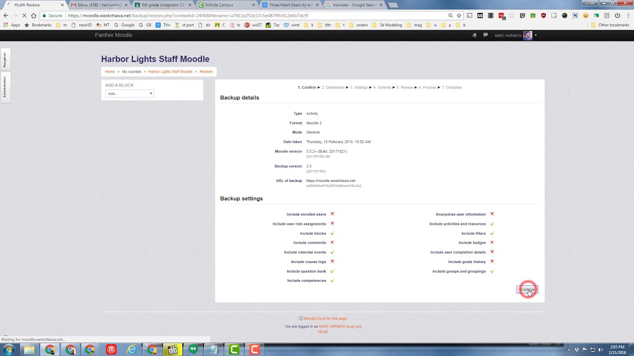 Restore a quiz in Moodle in seconds! - YouTube