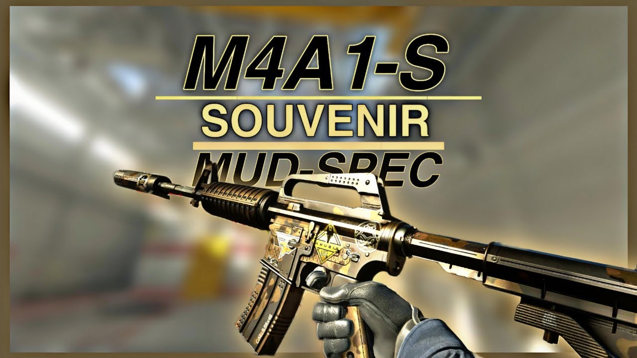 M4A1-S Mud Spec - Souvenir (field-tested) | CS2 Skin Showcase (Anubis ...