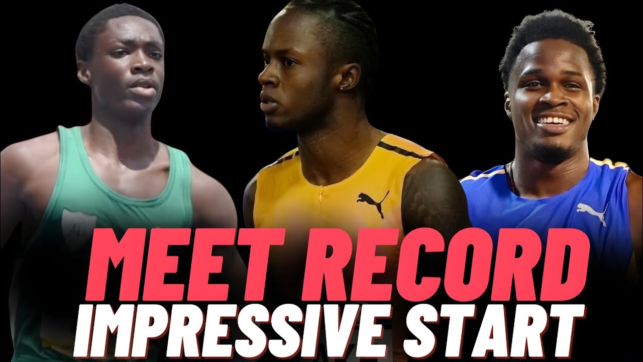 Ackeem Blake Smashes 200m Meet Record Javari JET Thomas Wins 60m Watch ...