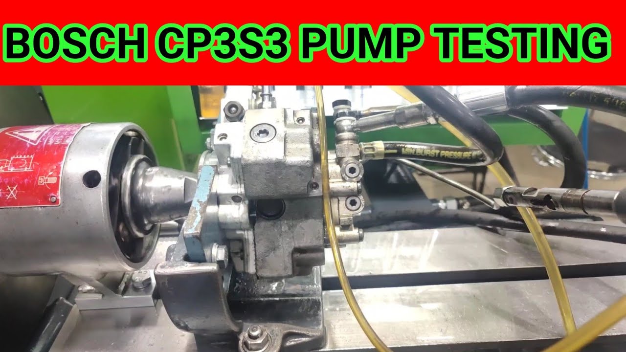 CP3S3 PUMP TESTING ! BOSCH CP3S3 PUMP TESTING ! BOSCH CP3S3 CRDI PUMP ...