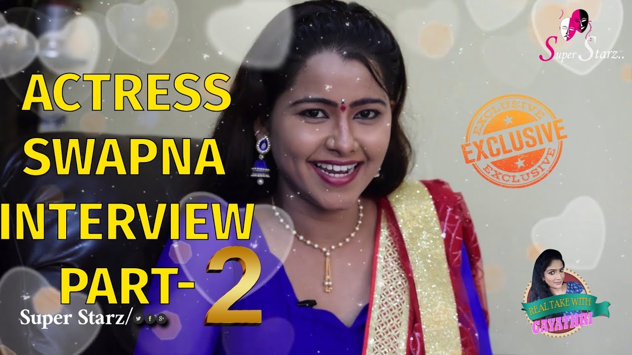 Mutyala Muggu serial actress swapna interview part-2 || real talk with ...