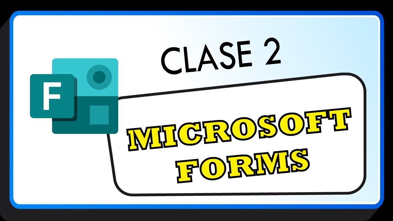 Cómo crear un formulario en Microsoft Forms - YouTube