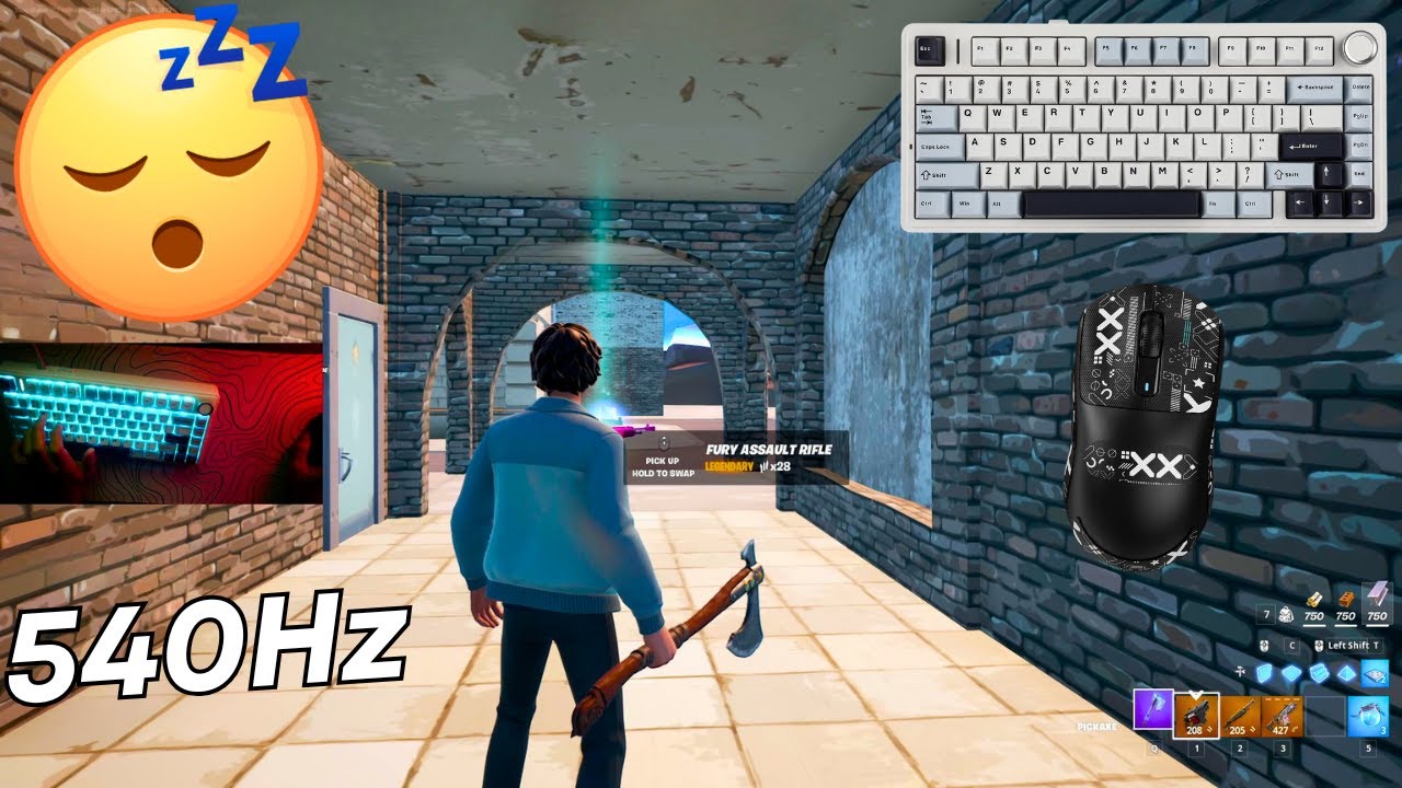 *NEW* MIKE WHEELER SKIN | AULA F75 ASMR😴 Fortnite Tilted Zonewars ...