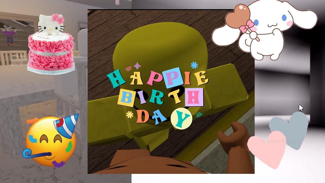 Playing Birthday themed Games for my Birthday! 🎂 🎁 - YouTube