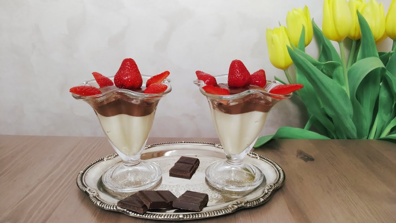 Vanilla chocolate pudding. - YouTube