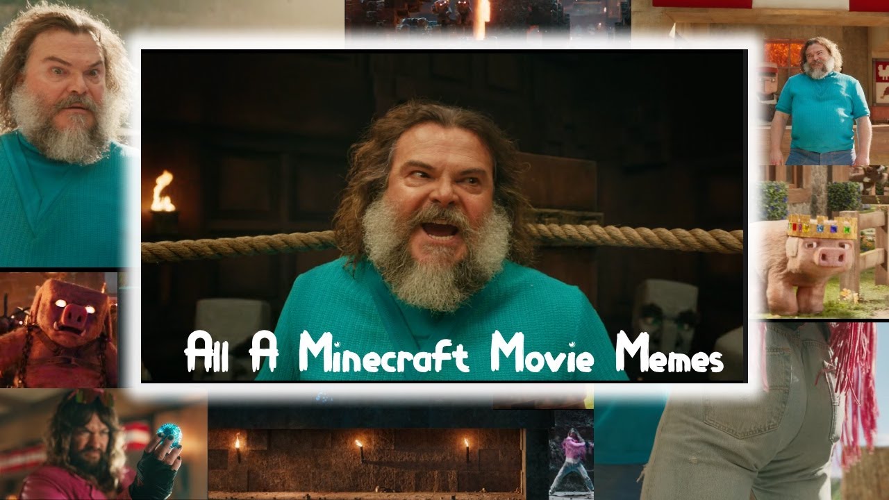 All A Minecraft Movie Memes in High Quality! | 1080p FHD 30 FPS - YouTube
