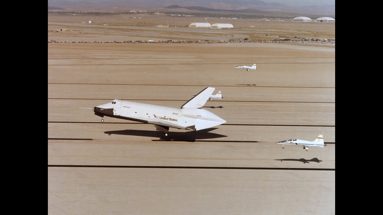 Space Shuttle Enterprise - ALT-1 (Full Free Flight) - YouTube