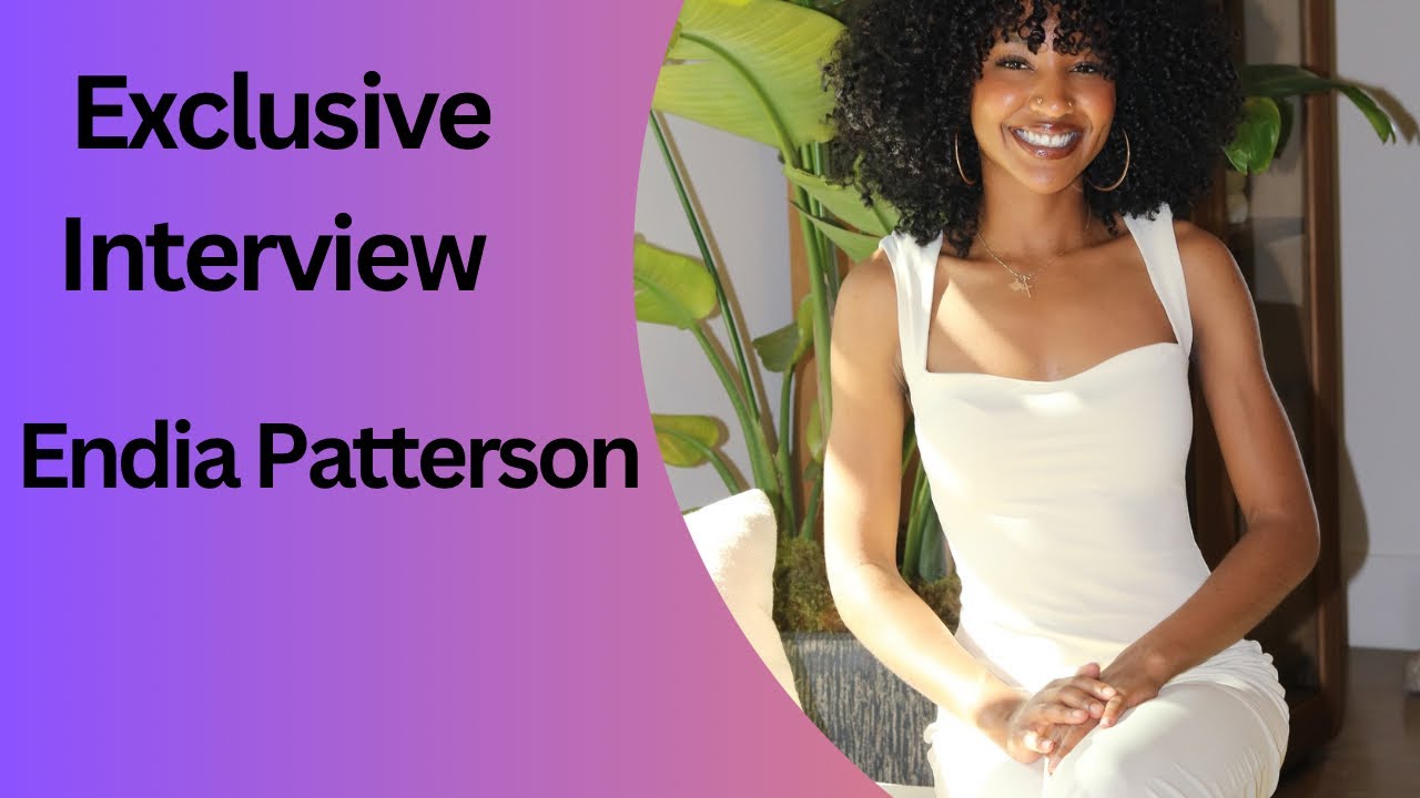 Tammy Reese Interviews Endia Patterson - YouTube