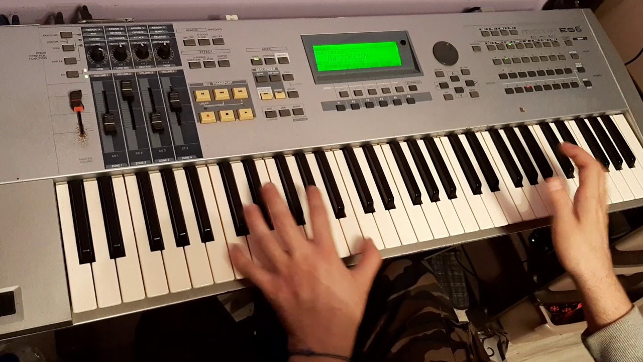YAMAHA MOTIF ES 6 DRAJFFFFFF 2019 - YouTube