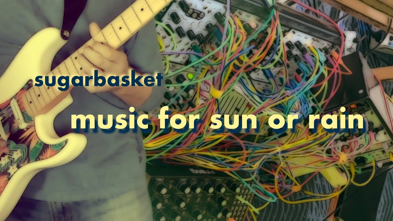 Music for sun or rain - modular synth & guitar - YouTube