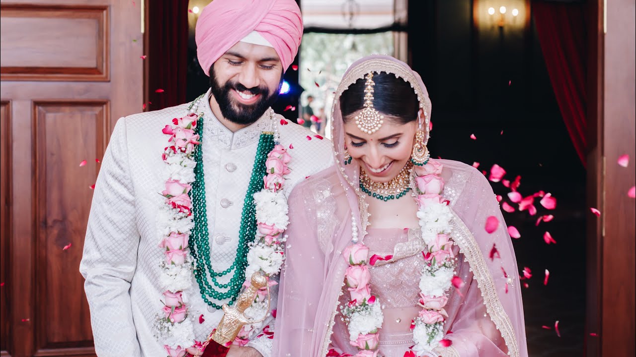 Simrat + Ajay | Samode Bagh, Jaipur, October 2023 | 4K Wedding Trailer ...