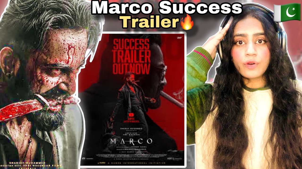 Pakistani Reacts To Marco Success Trailer | Unni Mukundan | Shareef ...