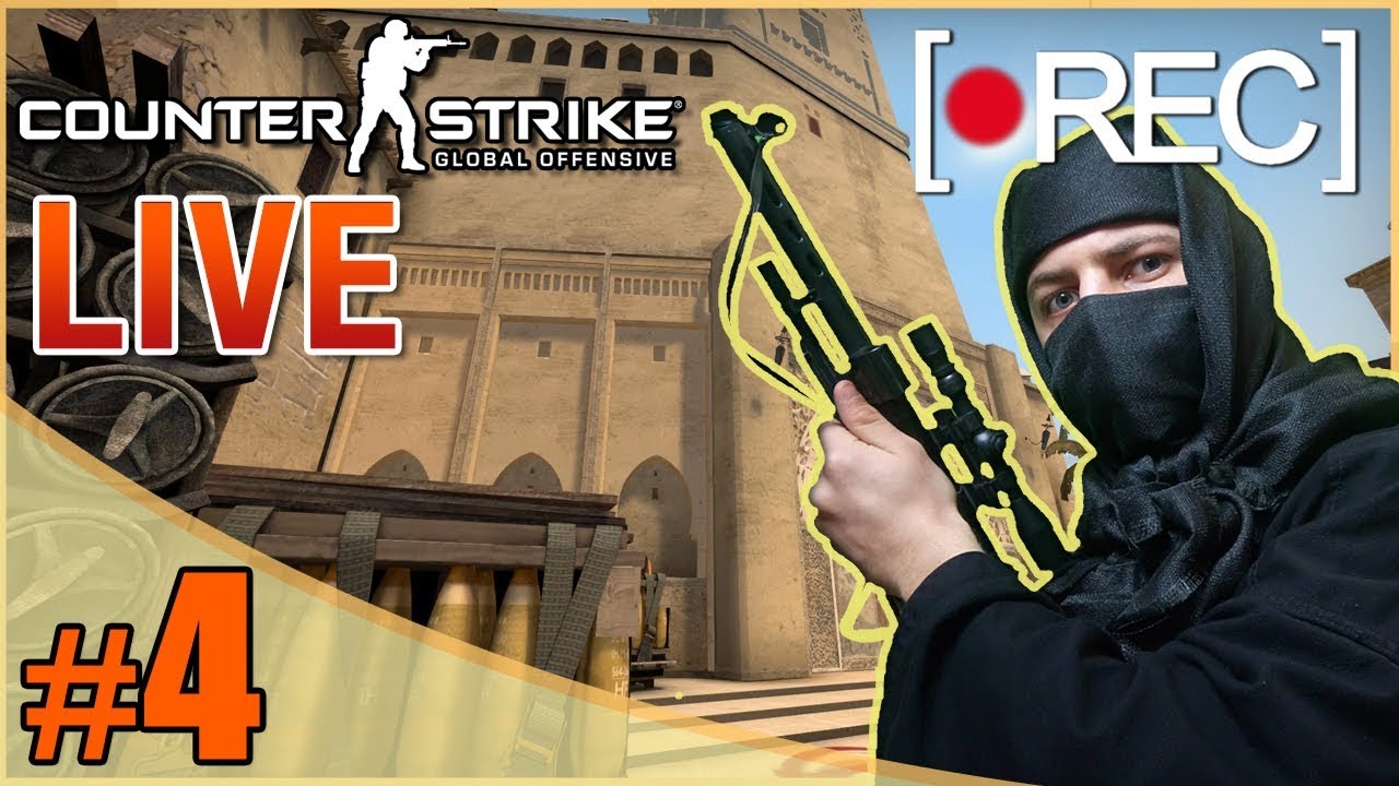 NINJA LIVE - CS:GO (#4) - RUSH B - NINJA MODE:ON - YouTube