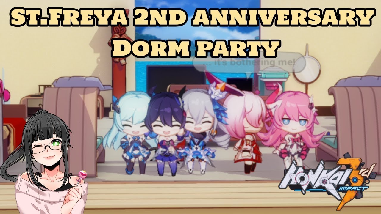 Honkai Impact 3 SEA St. Freya 2nd Anniversary Chibi Dorm Party Event ...